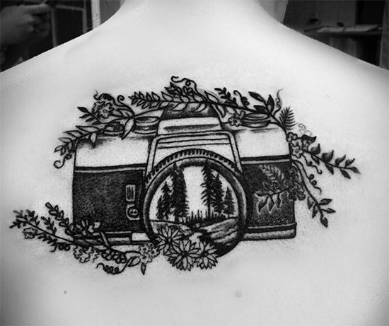 30+ Fantastic Body Camera Tattoos For Every Camera Lover