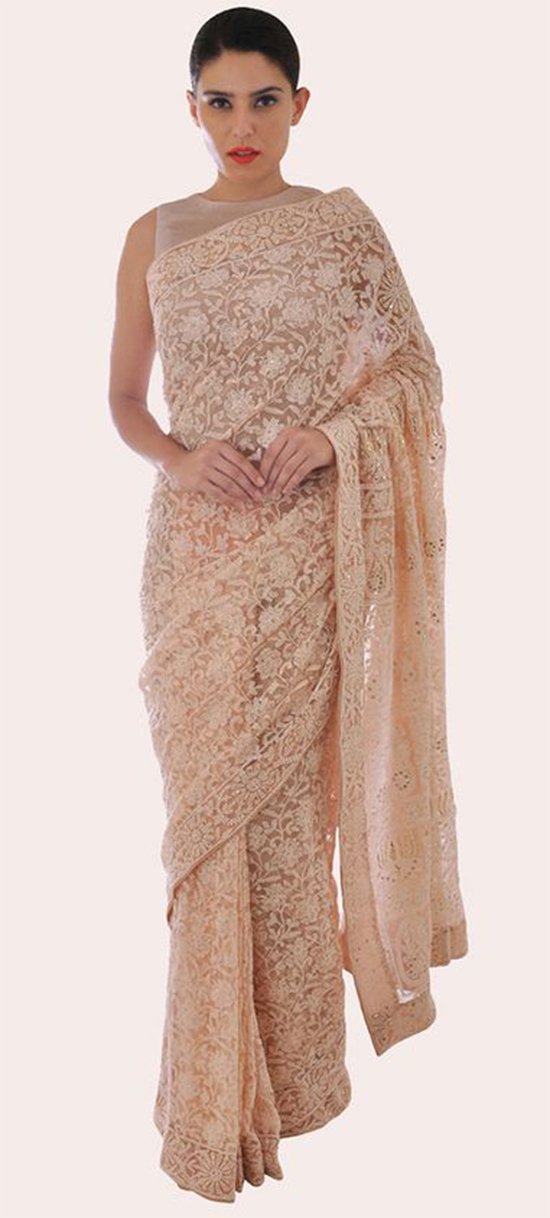 Top 20 Trending Chantilly Lace Saree Designer Collections